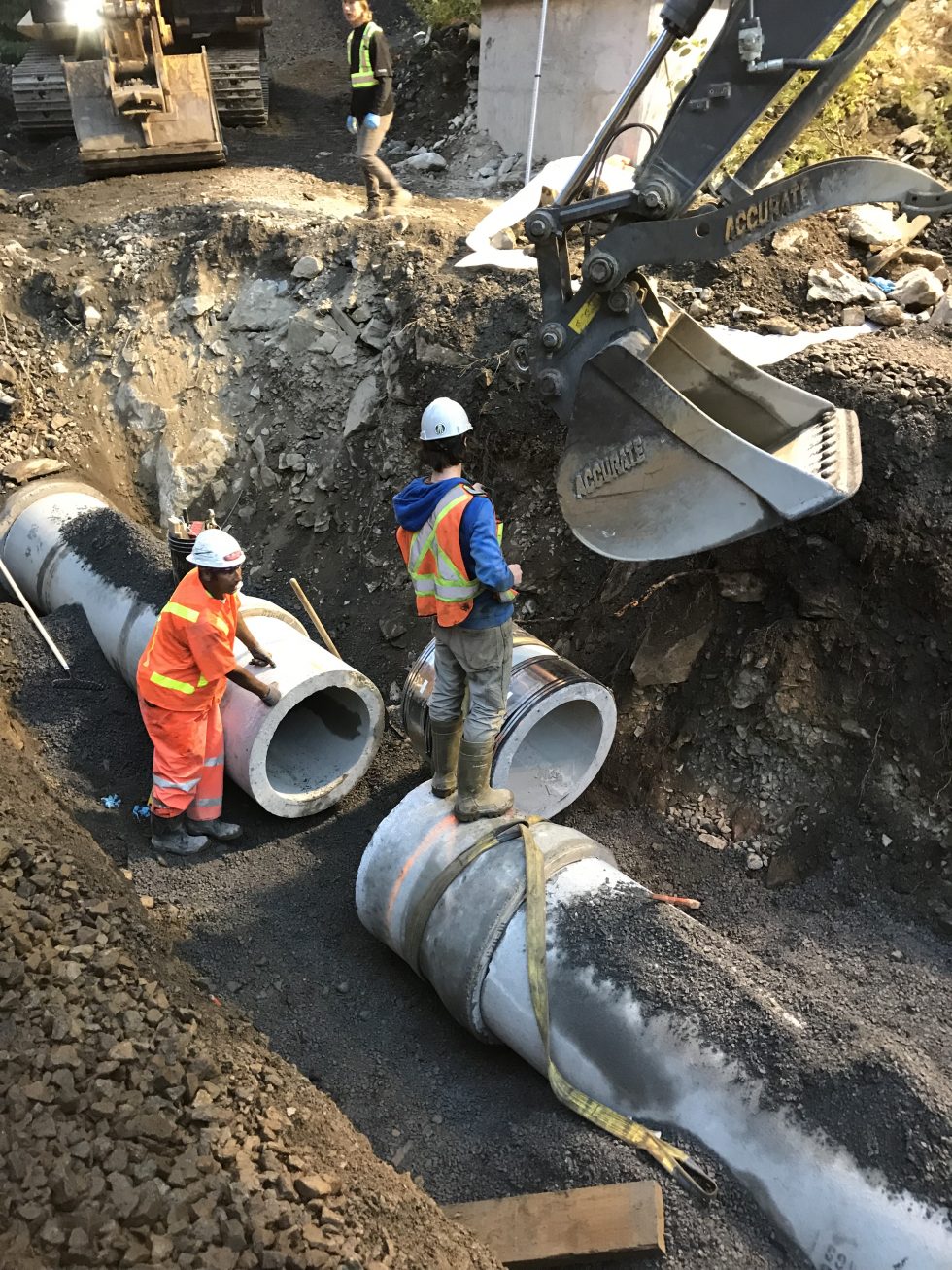 Sanitary Trunk Main at Nita Lake Lodge — ISL Engineering